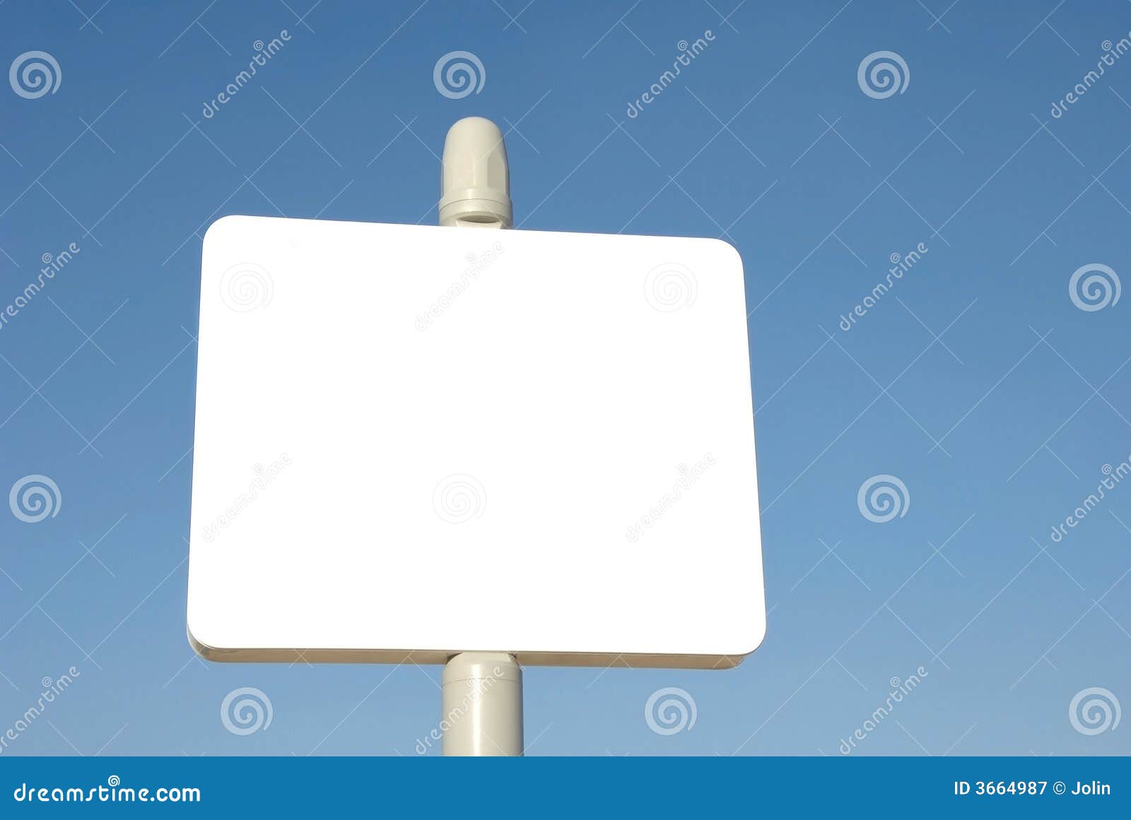Empty blank billboard stock image. Image of information - 3664987