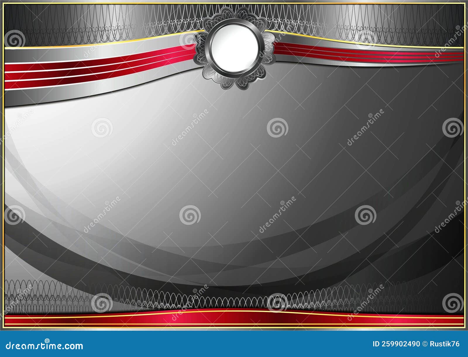Horizontal Blank with Abstract Waves for Creating Certificates ... Horizontal Blank with Abstract Waves for Creating Certificates ...