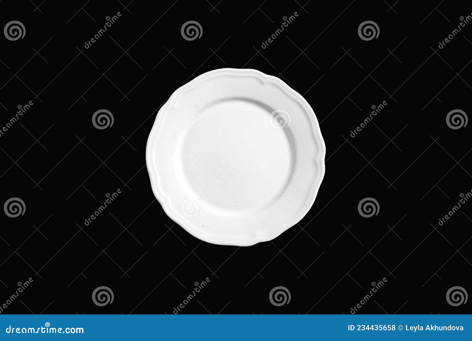 Blank Dinner Plate