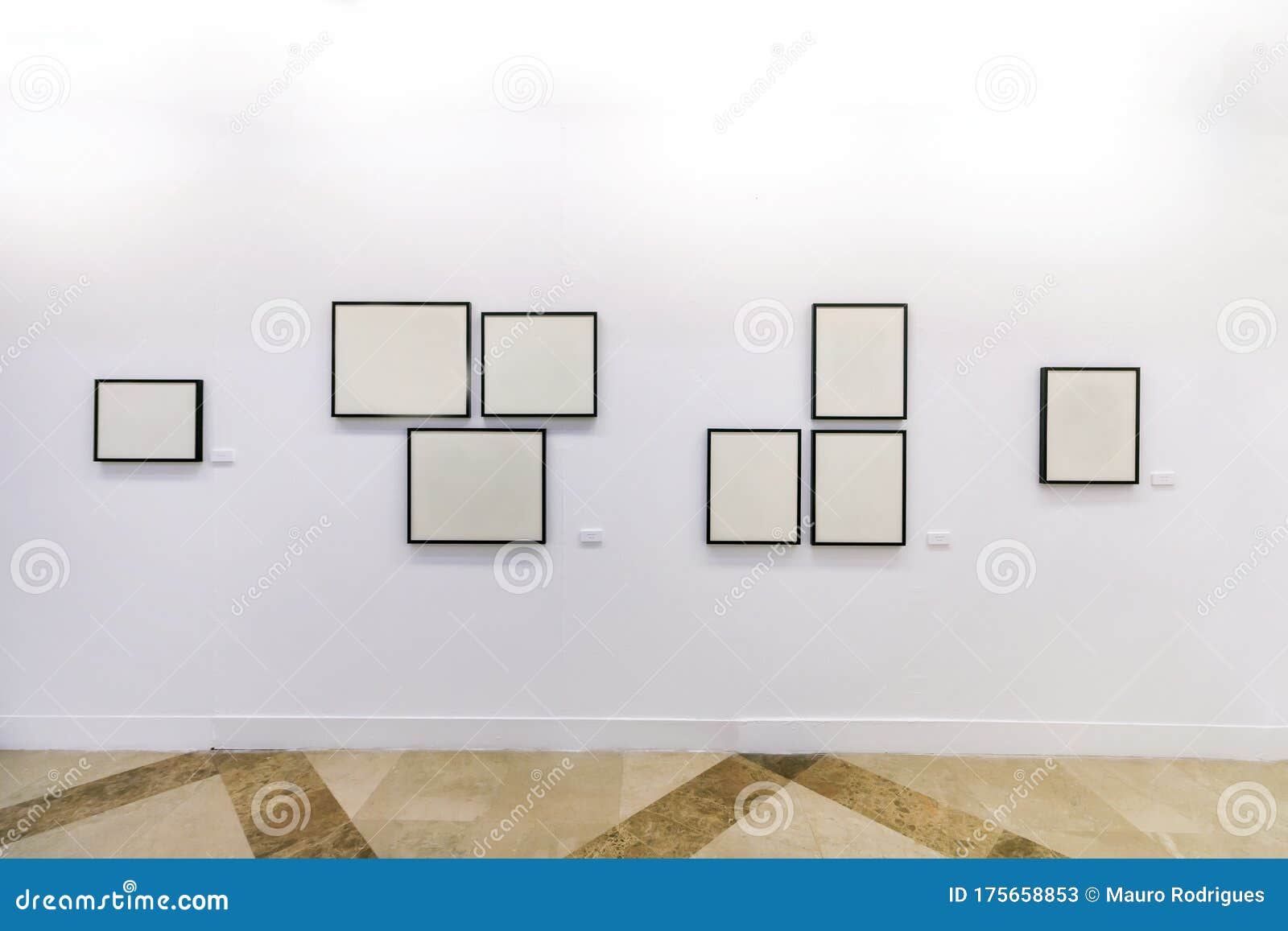Empty Frames In Museum Editorial Photo | CartoonDealer.com #27795991