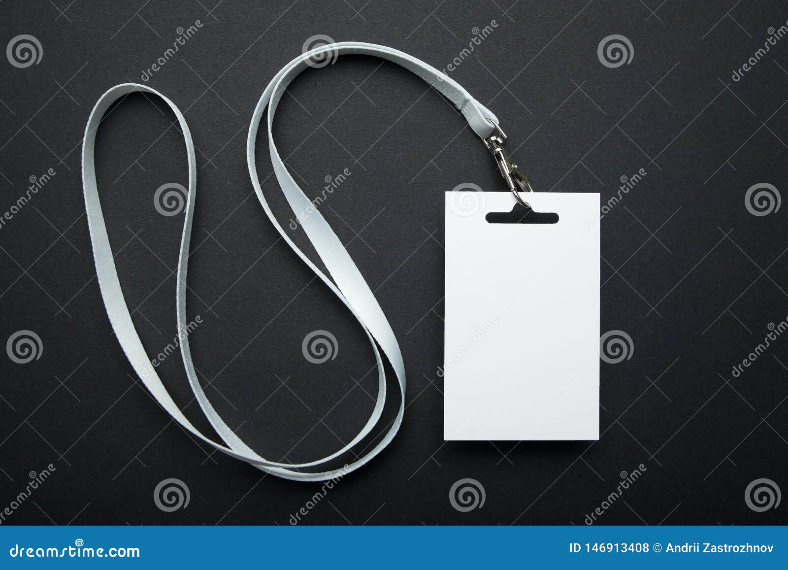 Empty Blank Identity Sign on a Black Background, Mockup Stock Photo ...
