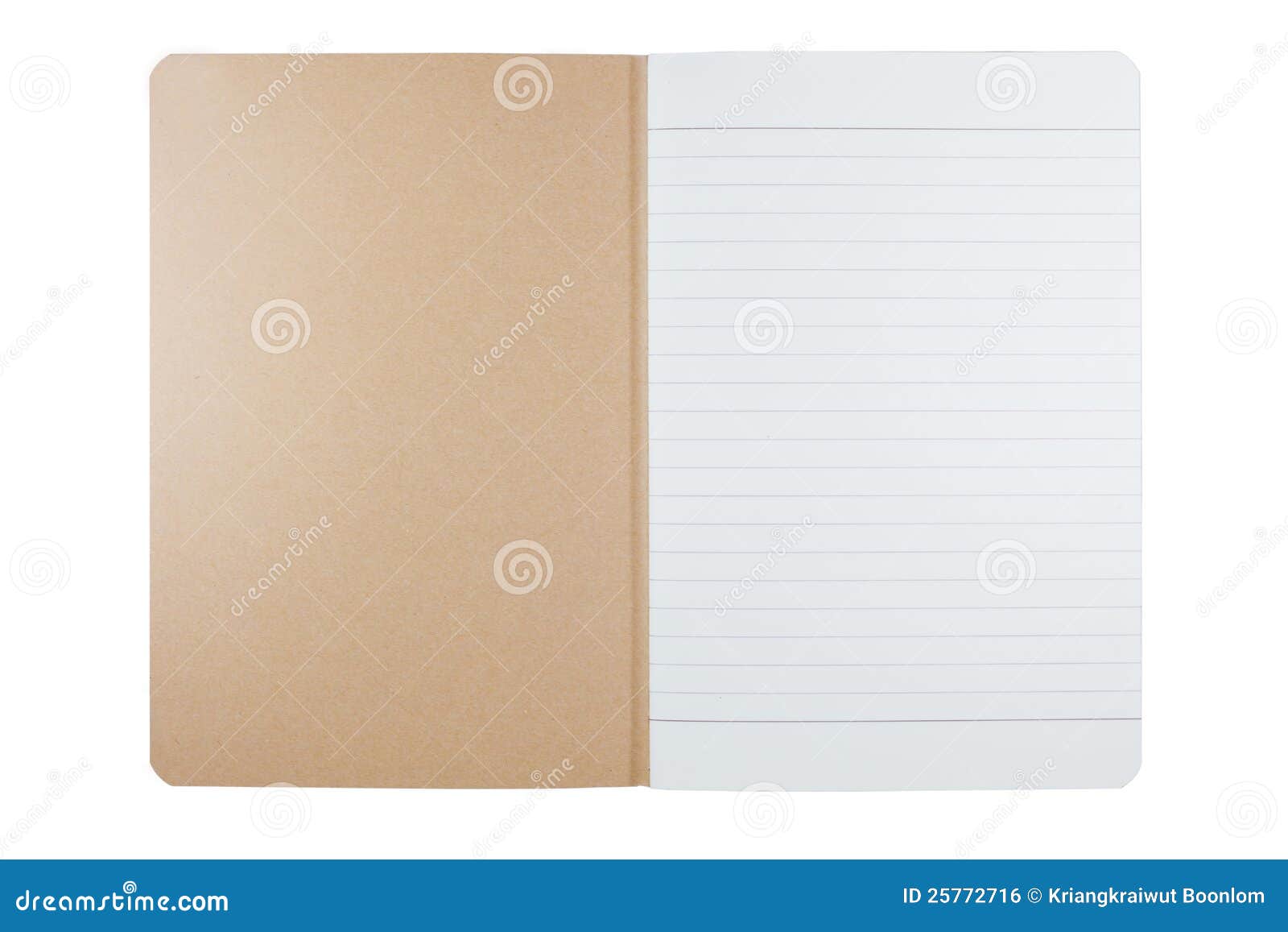 Empty Blank Notebook from Recycle Paper and Cover Stock Photo - Image ... Empty Blank Notebook from Recycle Paper and Cover Stock Photo - Image ...