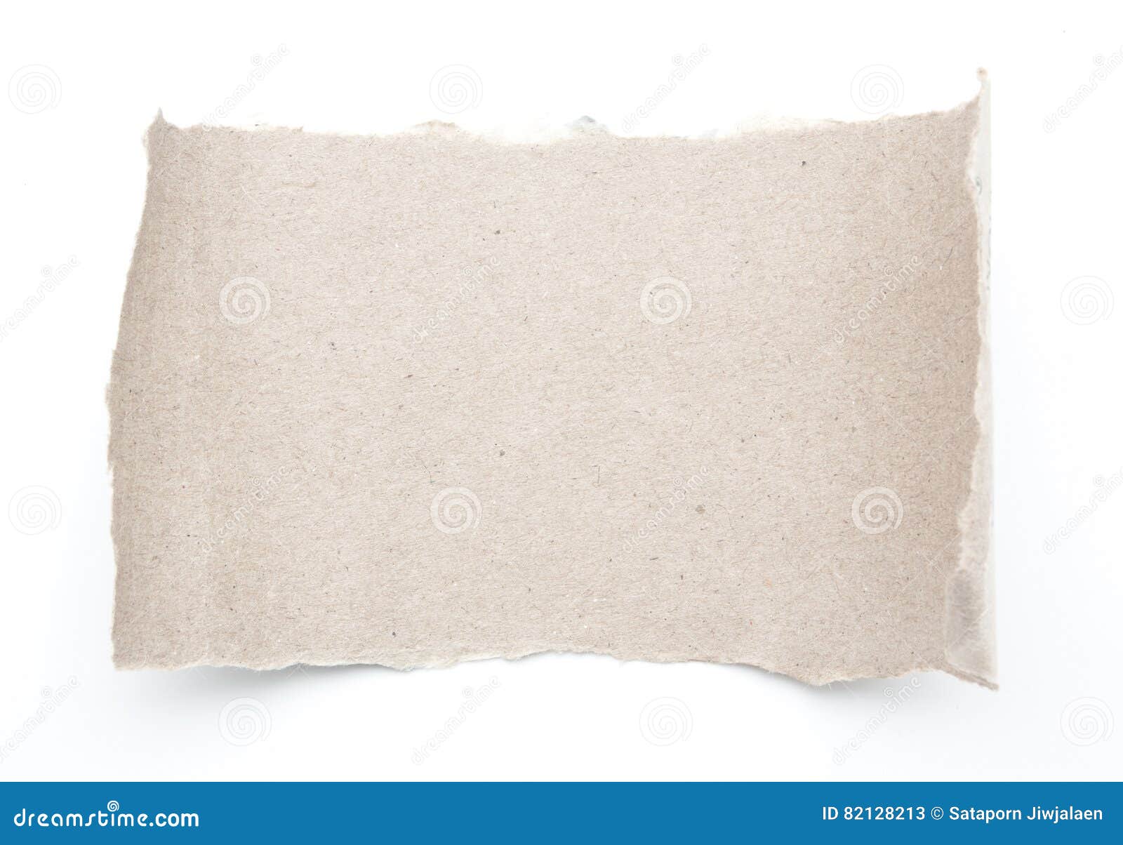 Empty Blank Roll Recycle Paper Tear Paper Stock Image - Image of empty ...