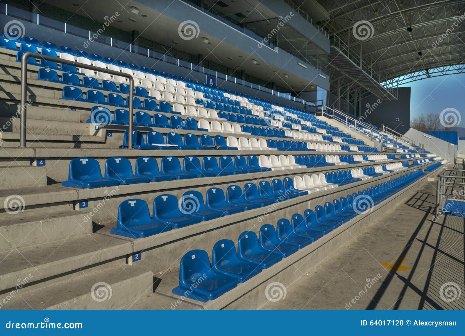 Bleachers Of The Stadium Royalty-Free Stock Photography | CartoonDealer ...