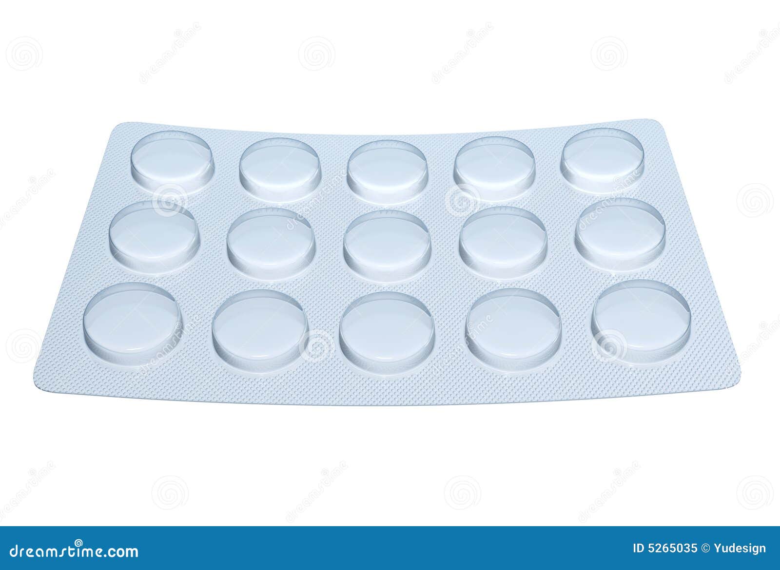 Empty Blister Pack stock illustration. Illustration of pack - 5265035