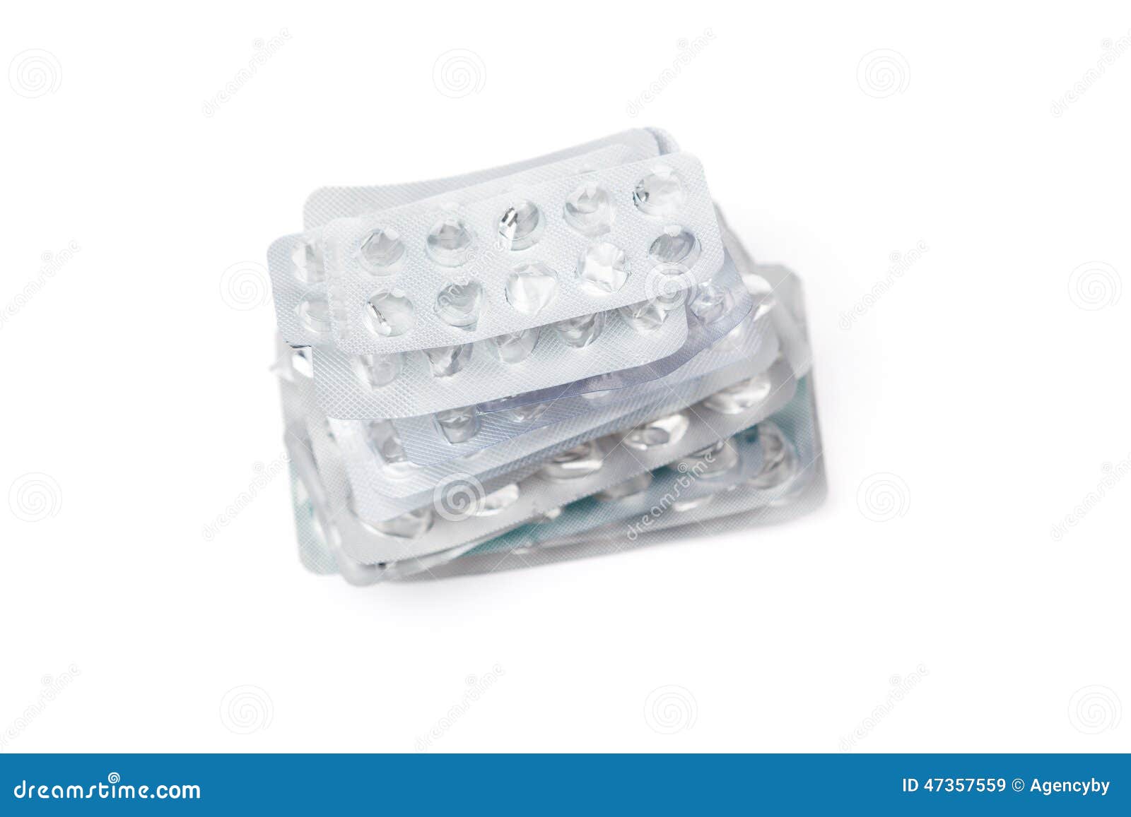 Empty blister pill pack stock image. Image of prescribe - 47357559
