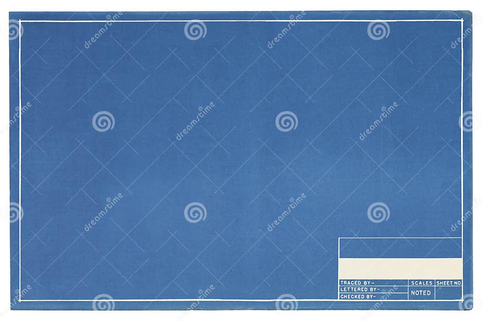 Empty Blueprint stock photo. Image of paper, buildings - 38421354