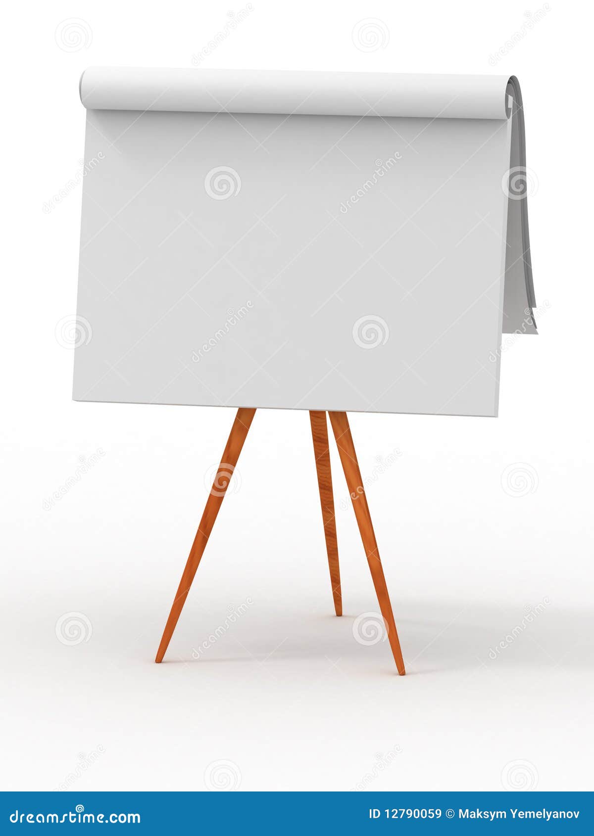 Empty board stock illustration. Illustration of standing - 12790059