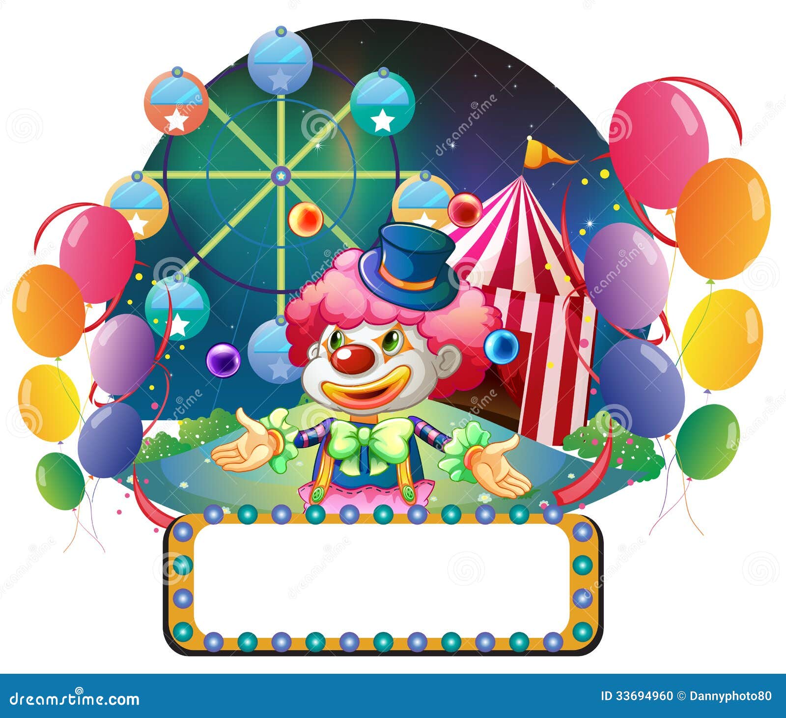 Front Clown Stock Illustrations – 223 Front Clown Stock Illustrations ...