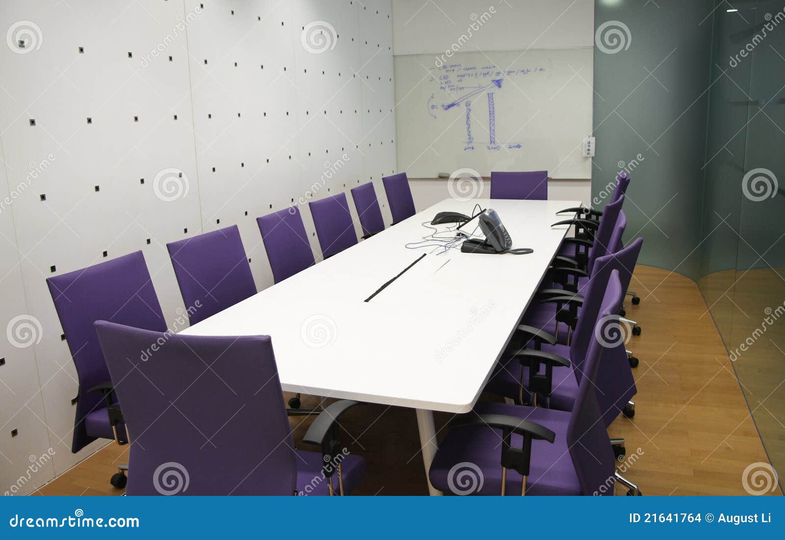 Empty Boardroom stock photo. Image of meetings, conference - 21641764