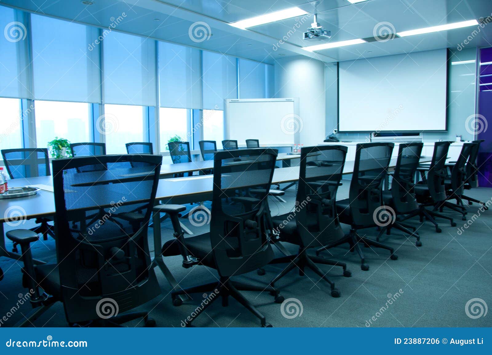 Empty Boardroom stock photo. Image of power, inside, management - 23887206