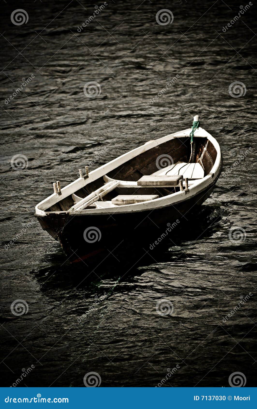 Empty boat stock photo. Image of ocean, nature, boat, wooden - 7137030