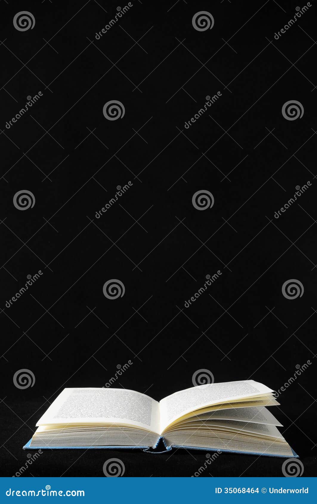 Empty Book stock photo. Image of isolated, note, literature - 35068464