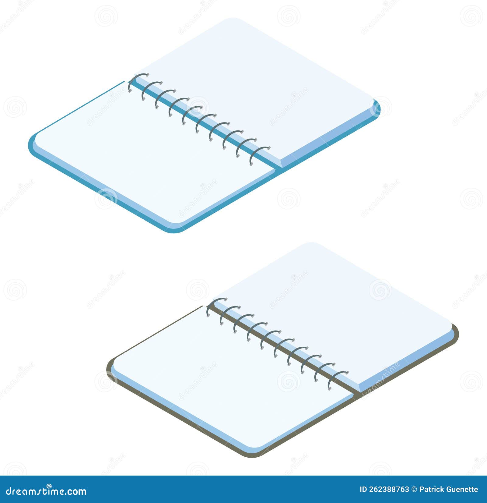 Empty book, icon stock vector. Illustration of cover - 262388763