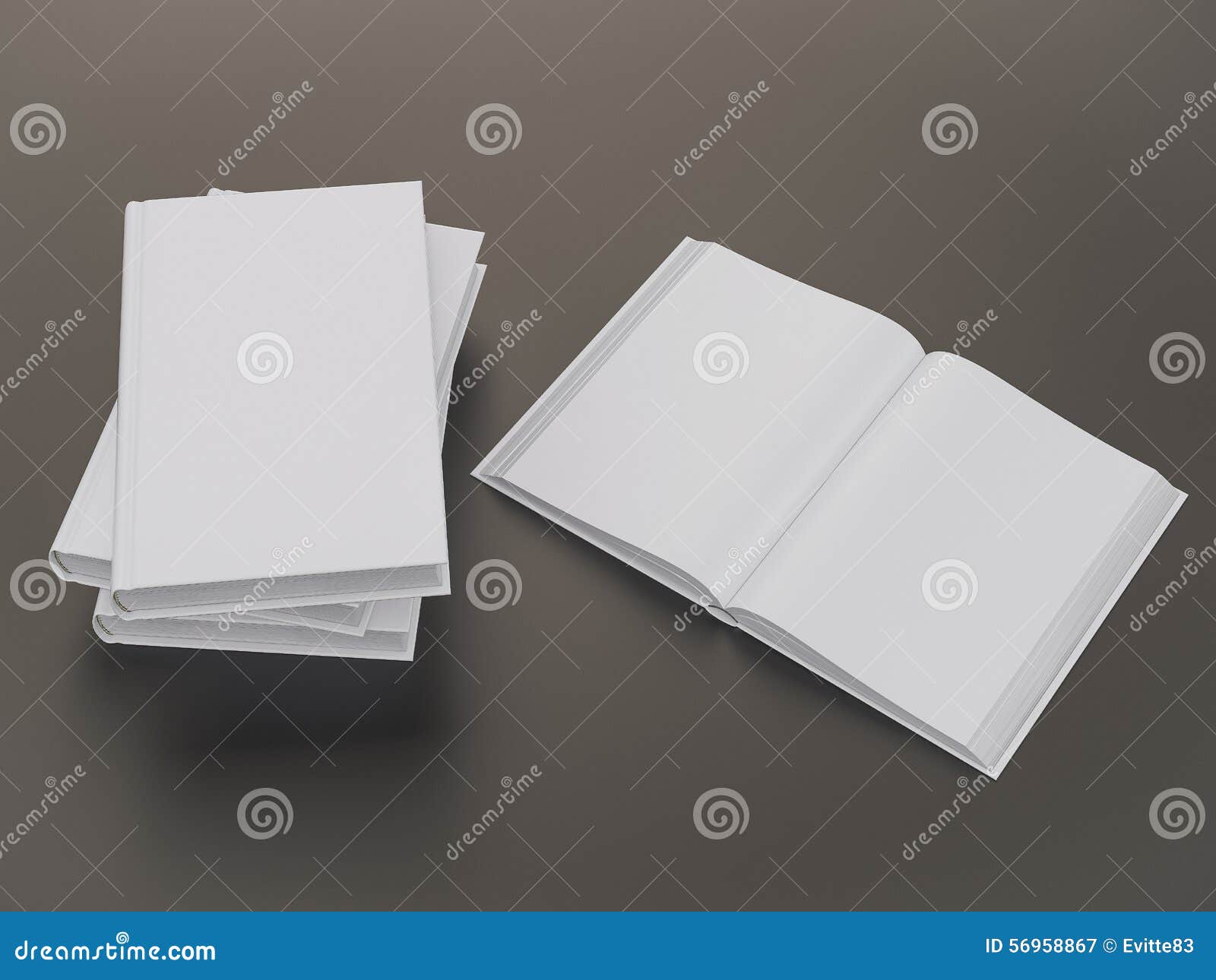 Empty book mockup template stock image. Image of cover - 56958867