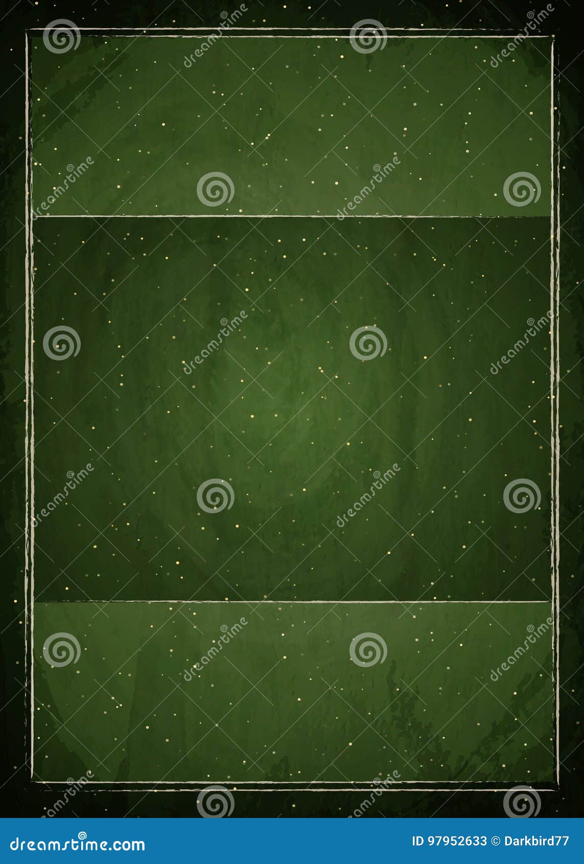 Empty Border on Blackboard Chalkboard Background Stock Illustration ...