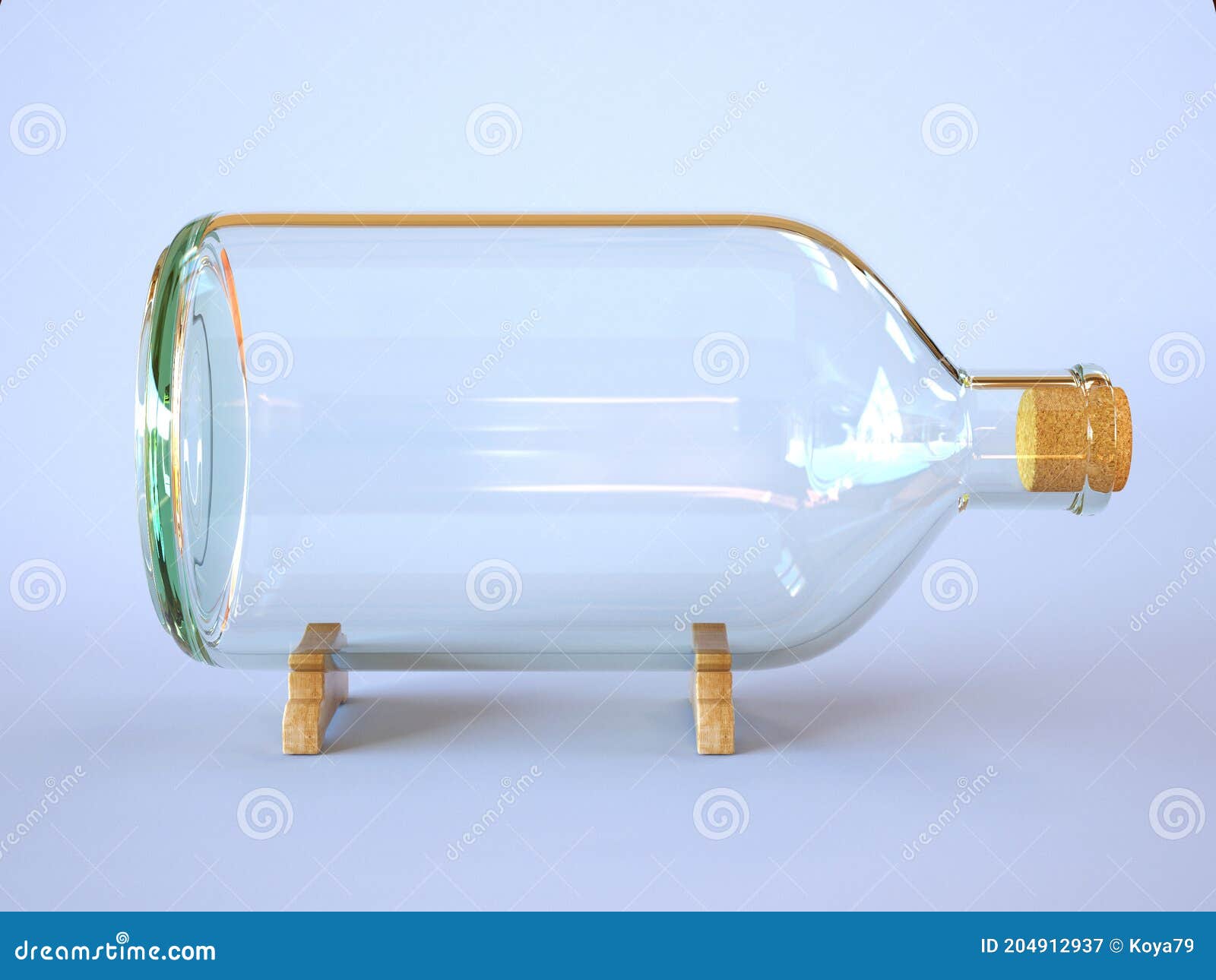 Empty Bottle. Cartoon | CartoonDealer.com #343069257