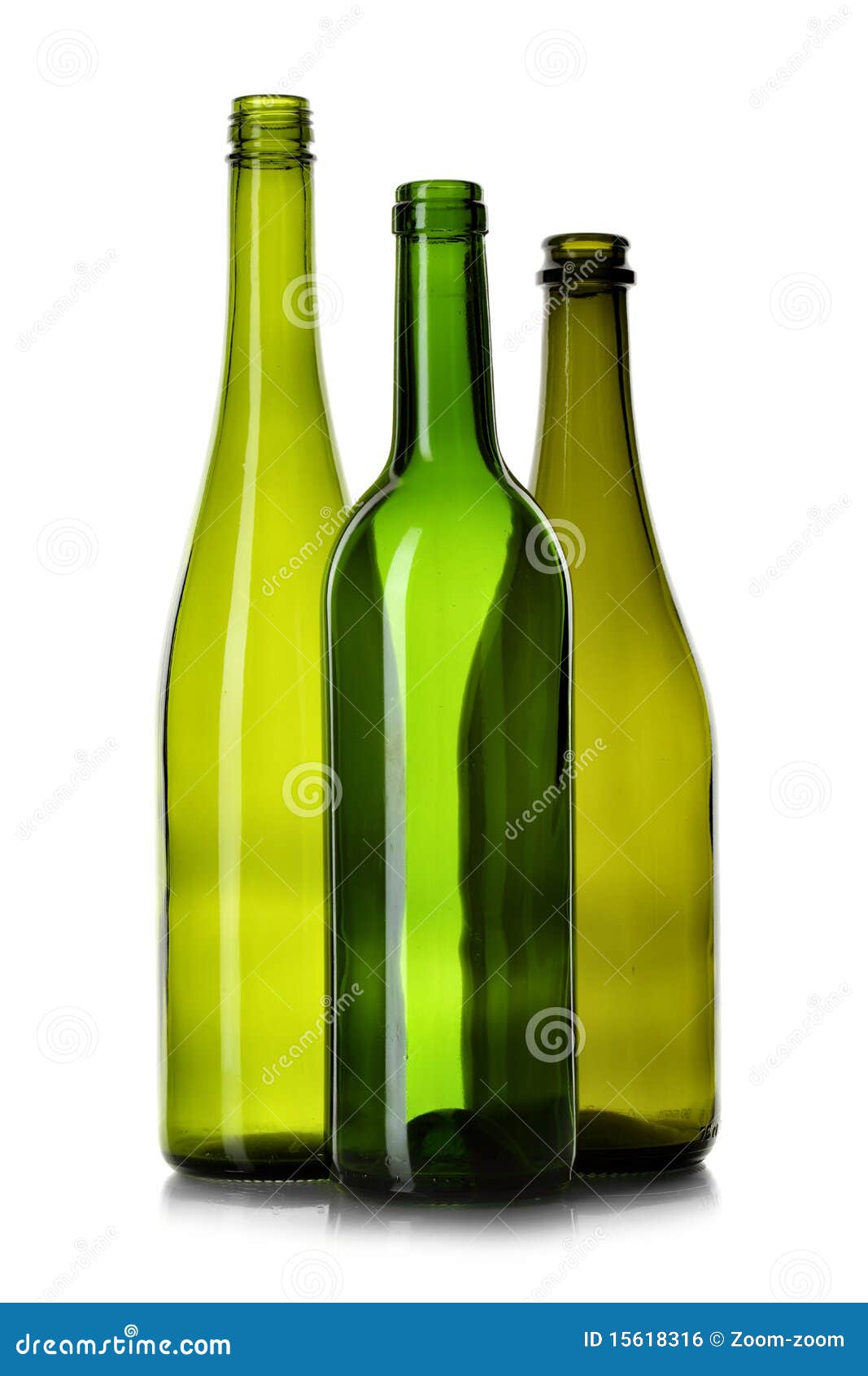 Empty bottles stock photo. Image of still, copy, empty - 15618316