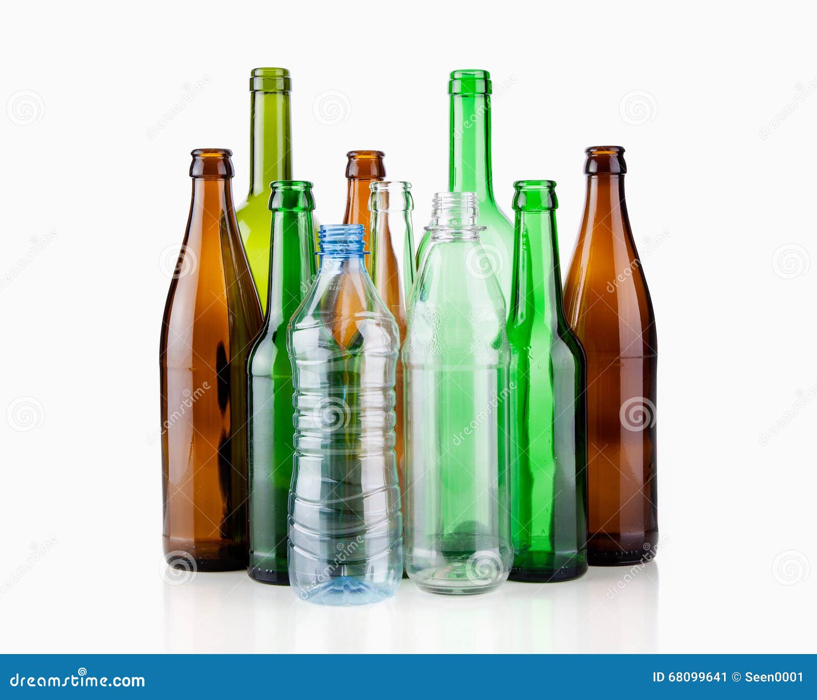Empty bottles stock image. Image of bottle, market, empties - 68099641