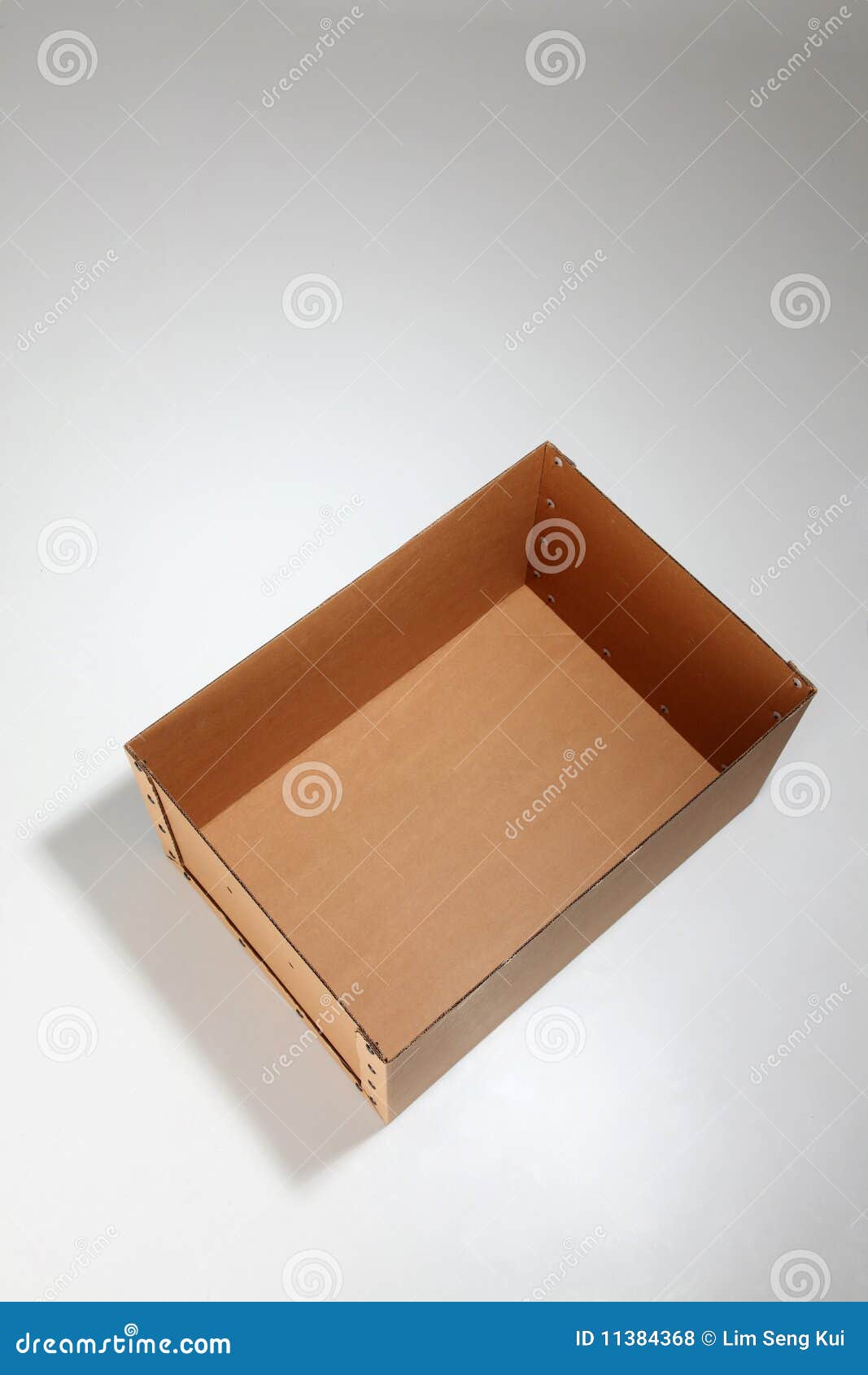 Empty box stock photo. Image of copyspace, material, cardboard - 11384368
