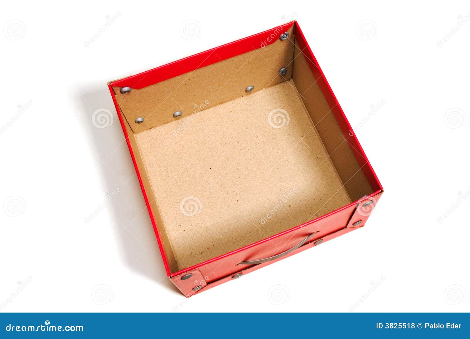 Empty box stock photo. Image of carton, white, empty, order - 3825518