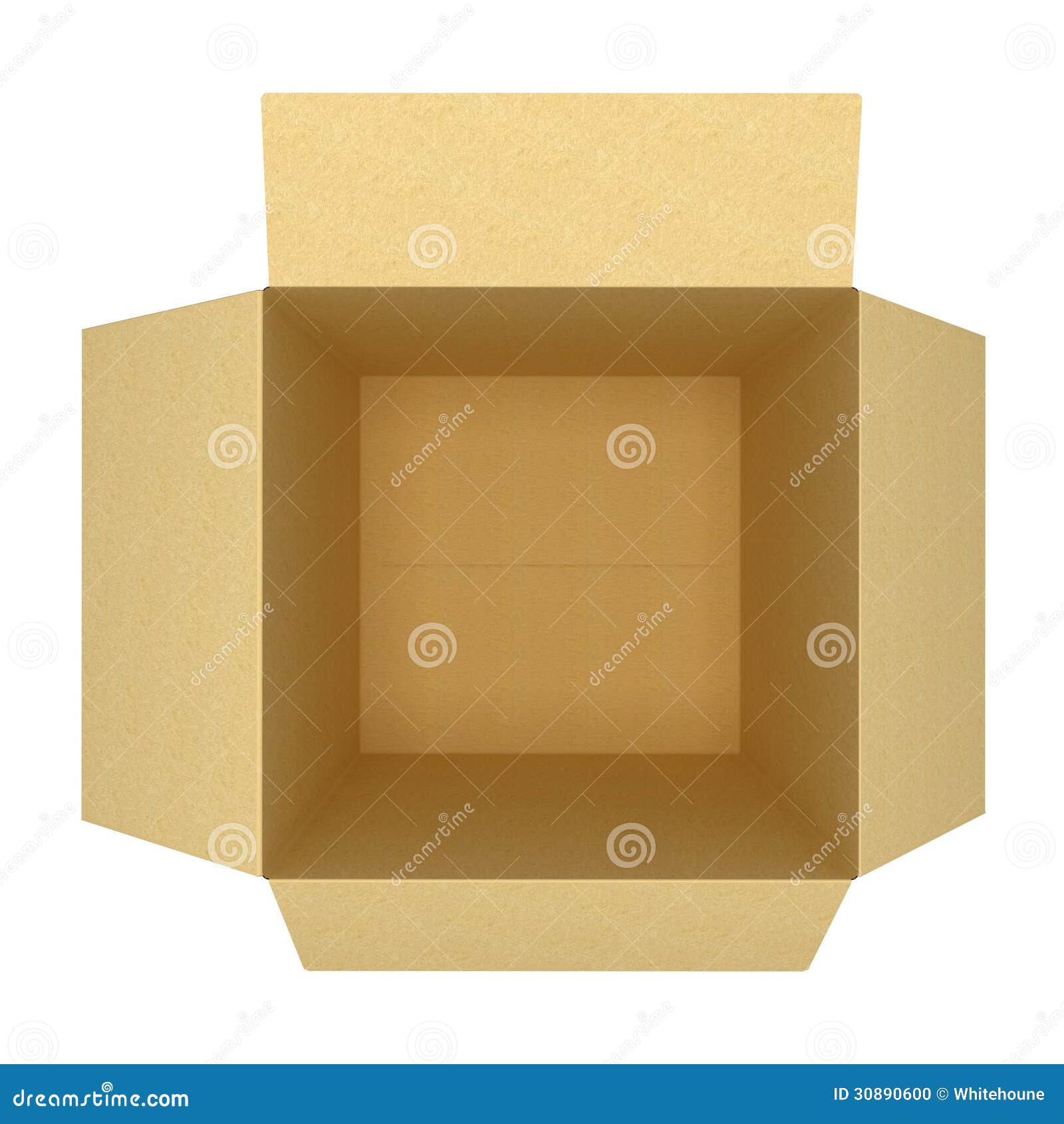 Empty box stock illustration. Illustration of inside - 30890600
