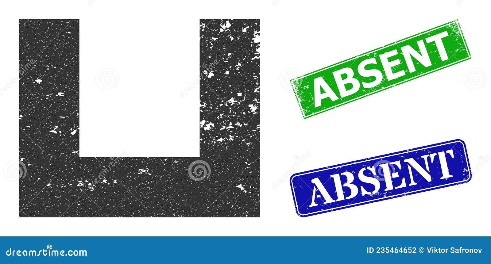 Present Absent Traffic Sign Stock Photo | CartoonDealer.com #161212032