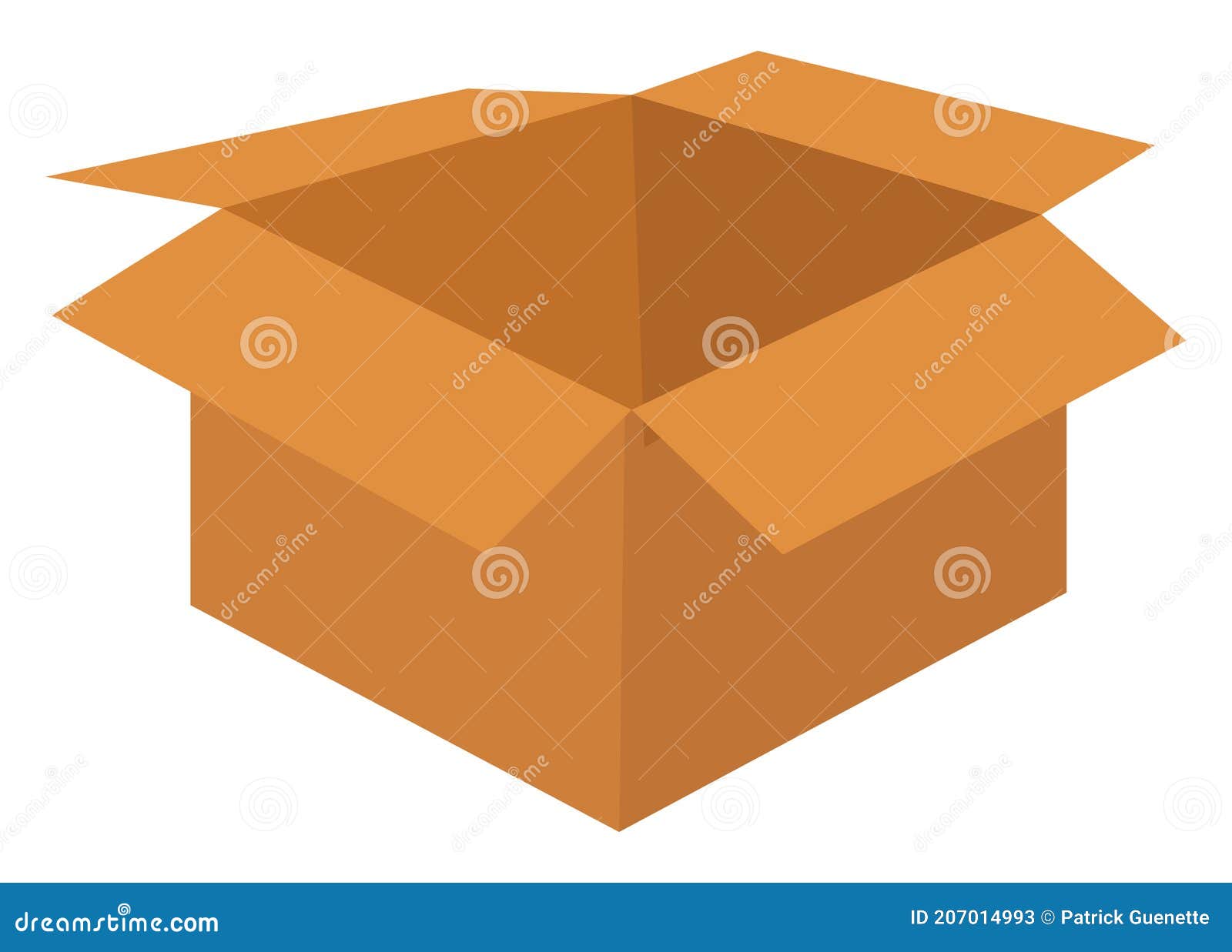 Empty Box, Illustration, Vector Stock Vector - Illustration of empty ...