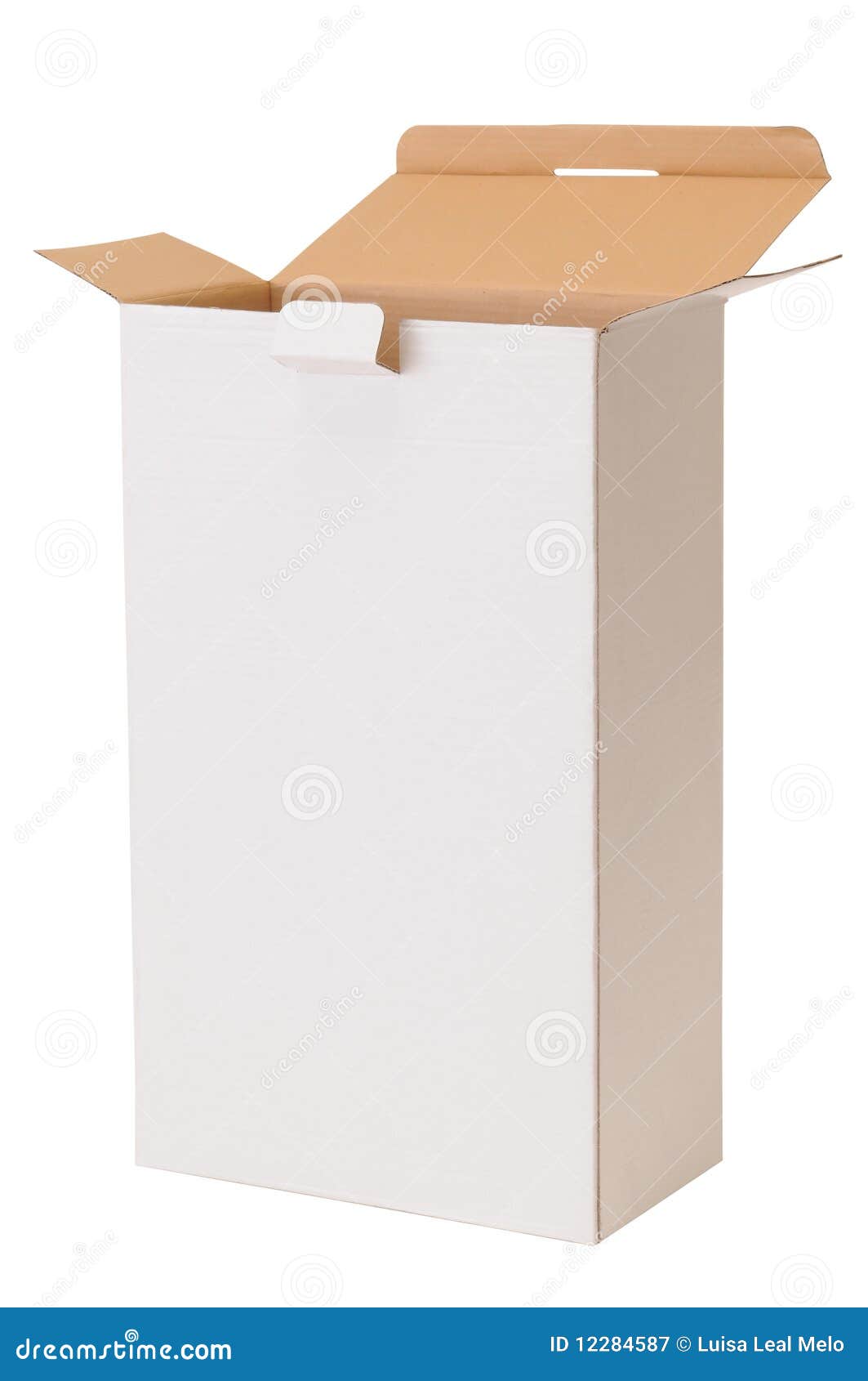 Empty box. Isolated stock image. Image of objects, moving - 12284587