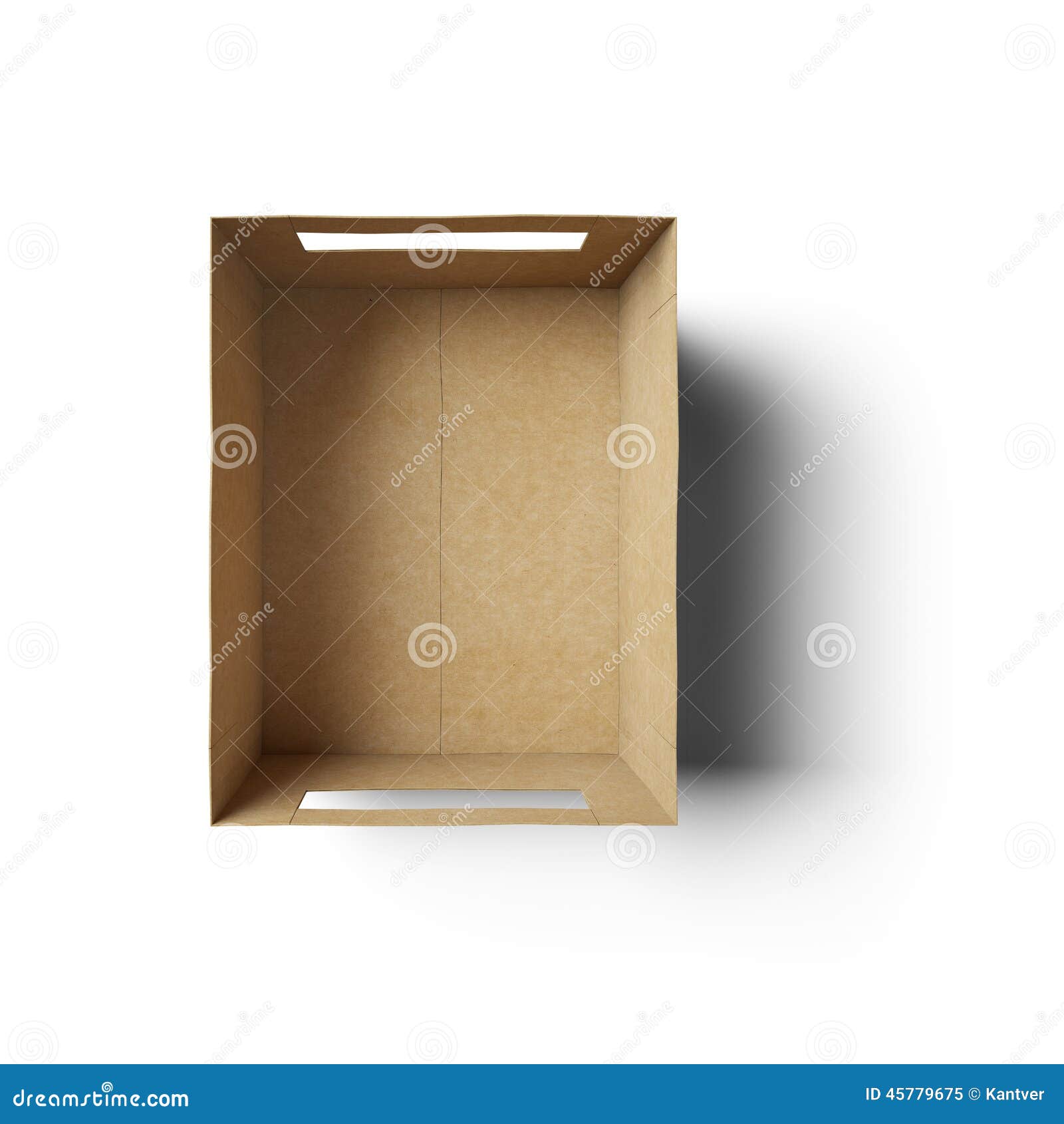 Empty box stock image. Image of abstract, container, cargo - 45779675