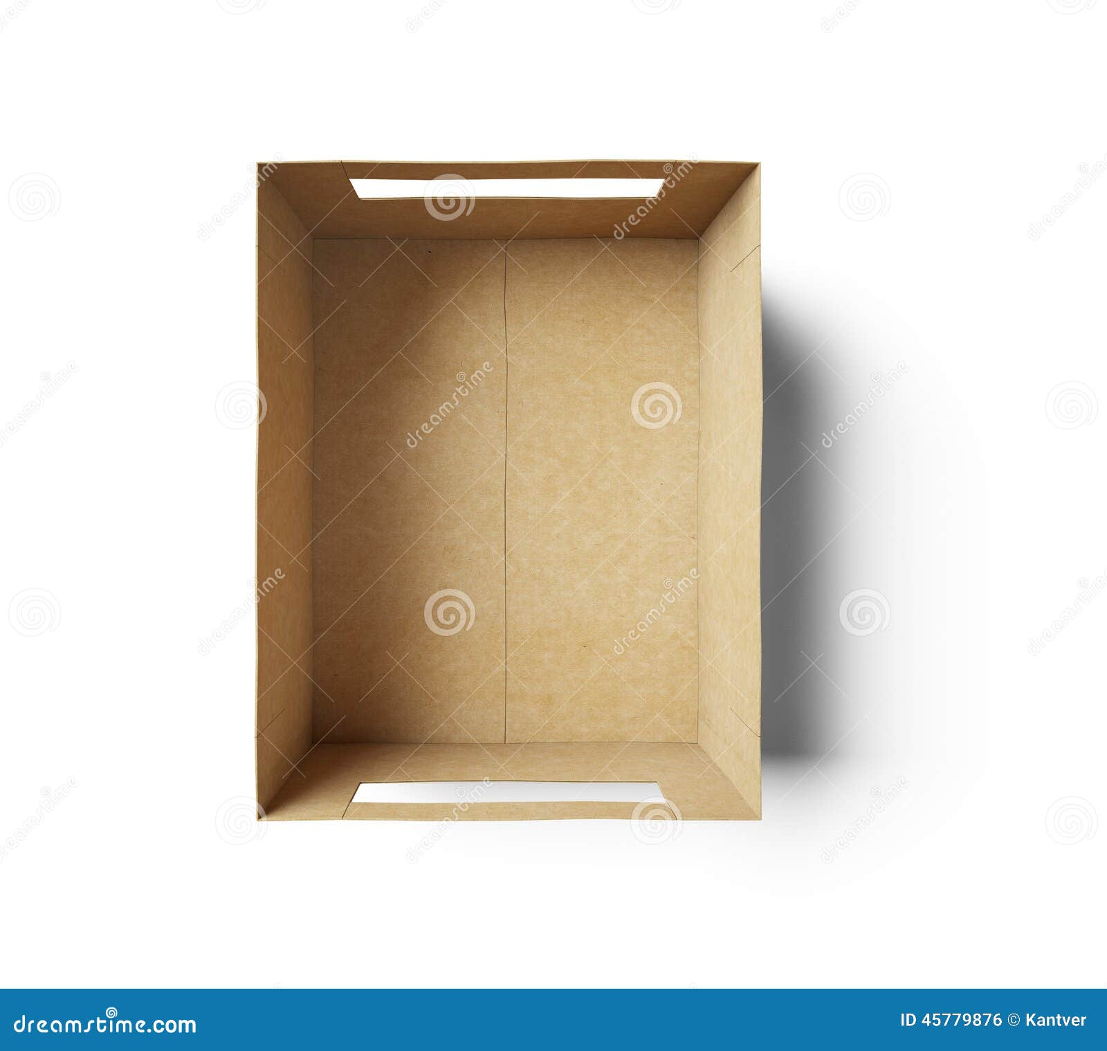 Empty box stock photo. Image of delivery, paper, clean - 45779876