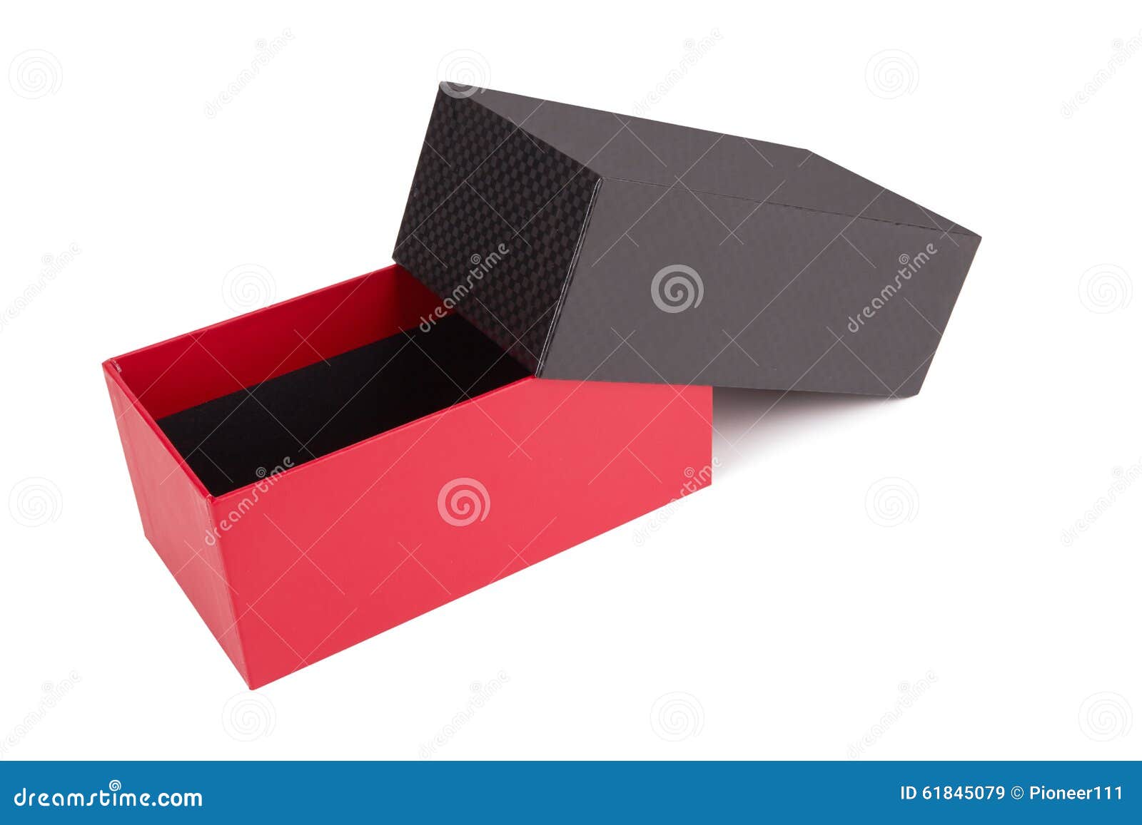 Empty box stock image. Image of open, package, white - 61845079