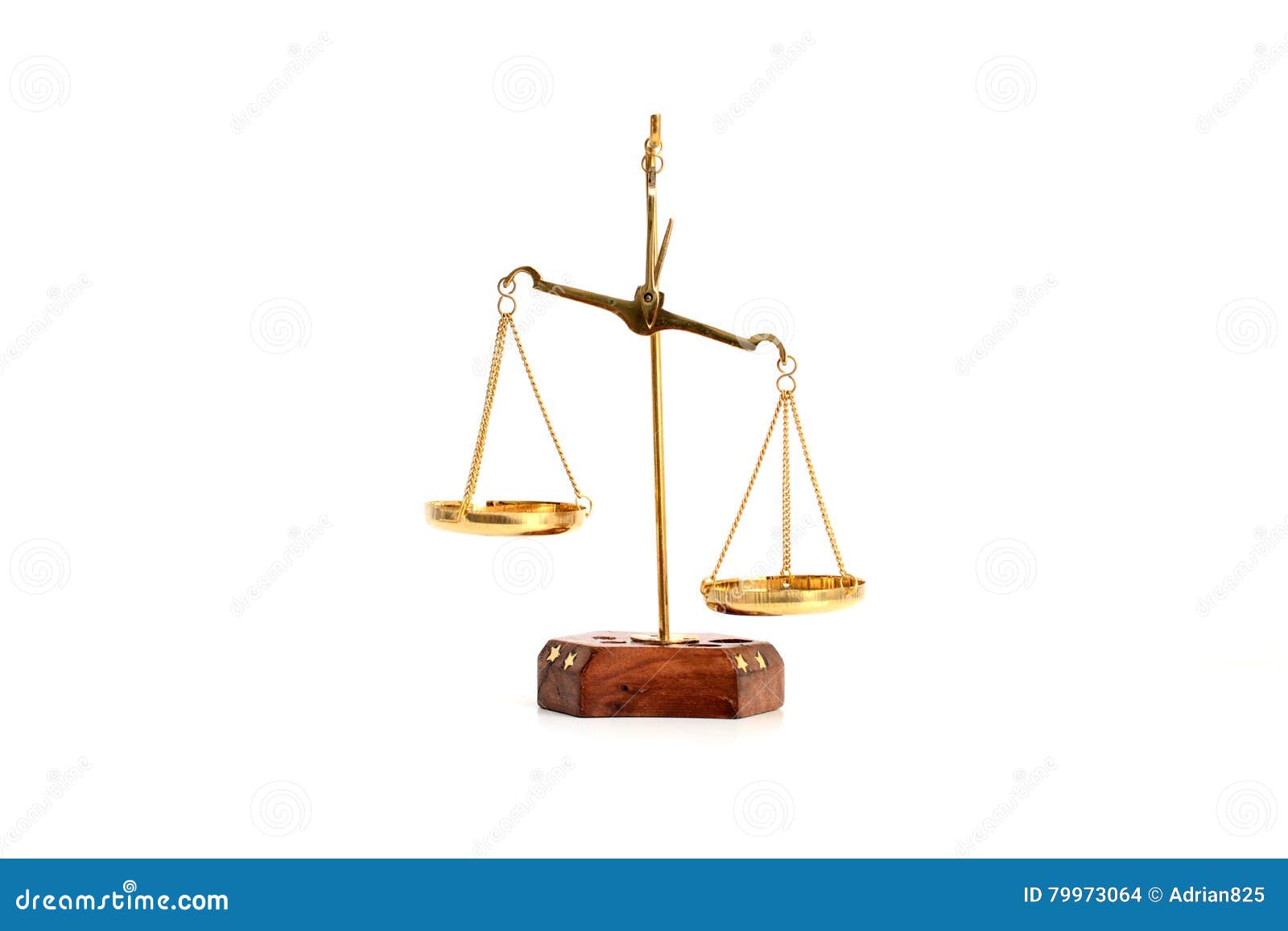 Empty brass balance stock photo. Image of business, scale - 79973064