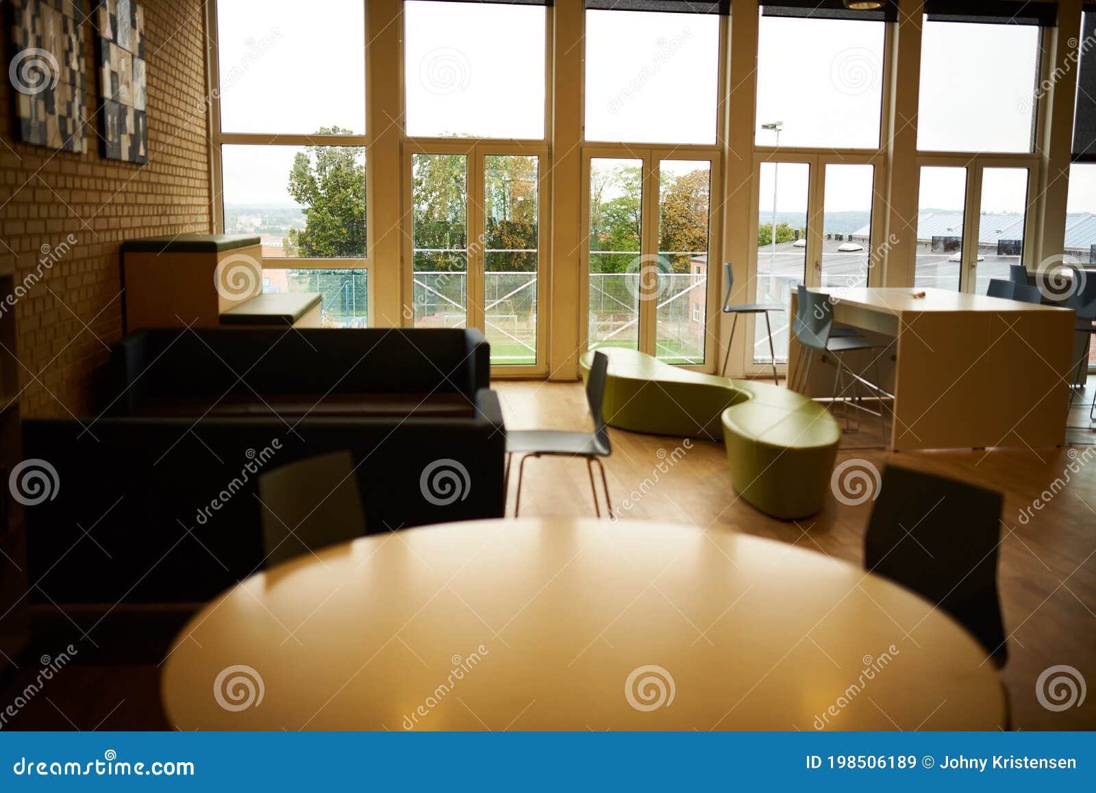 Empty Break Room at a School Stock Image - Image of junior, female ...