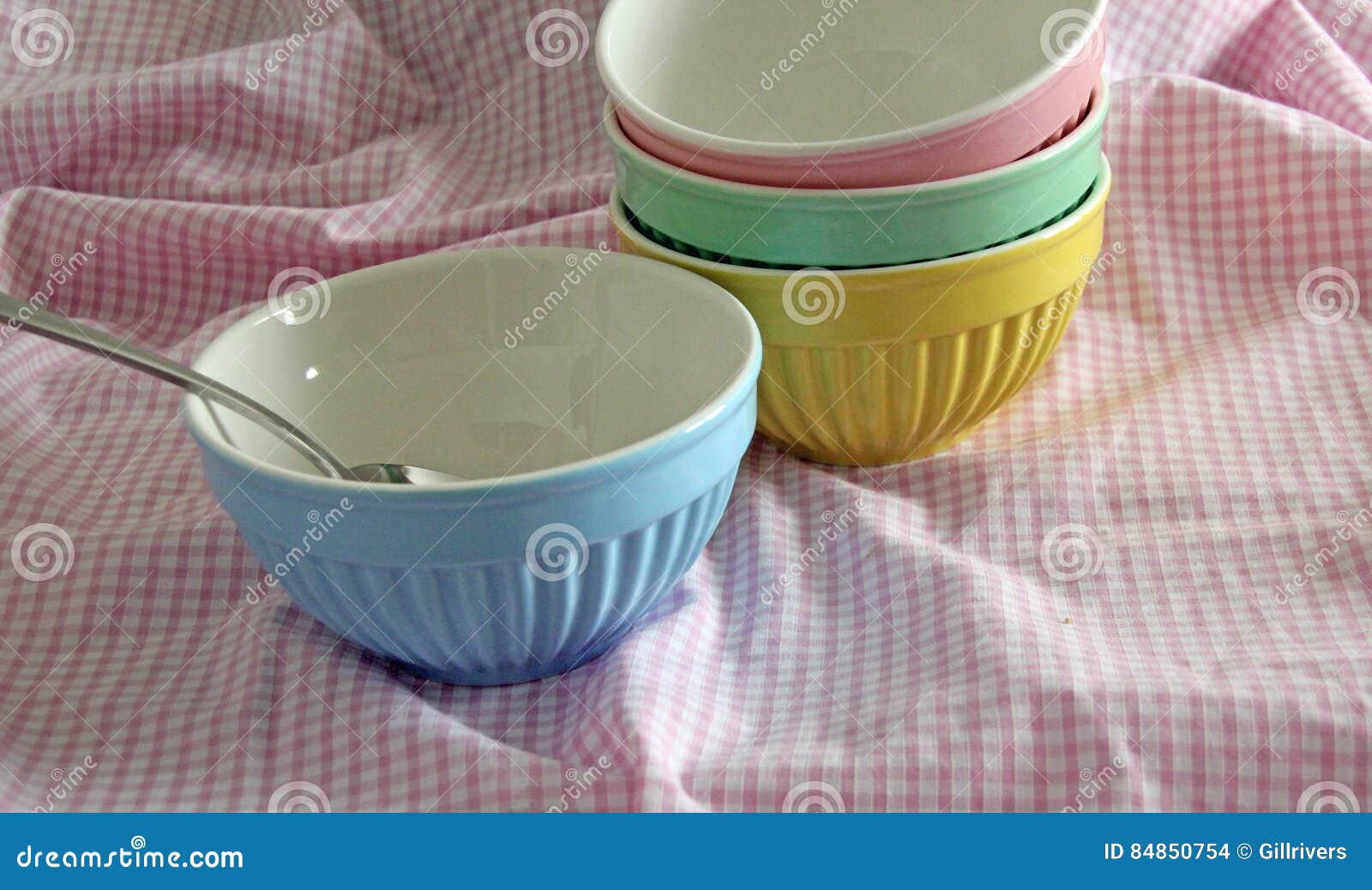 Empty Breakfast Bowl stock photo. Image of industries - 84850754