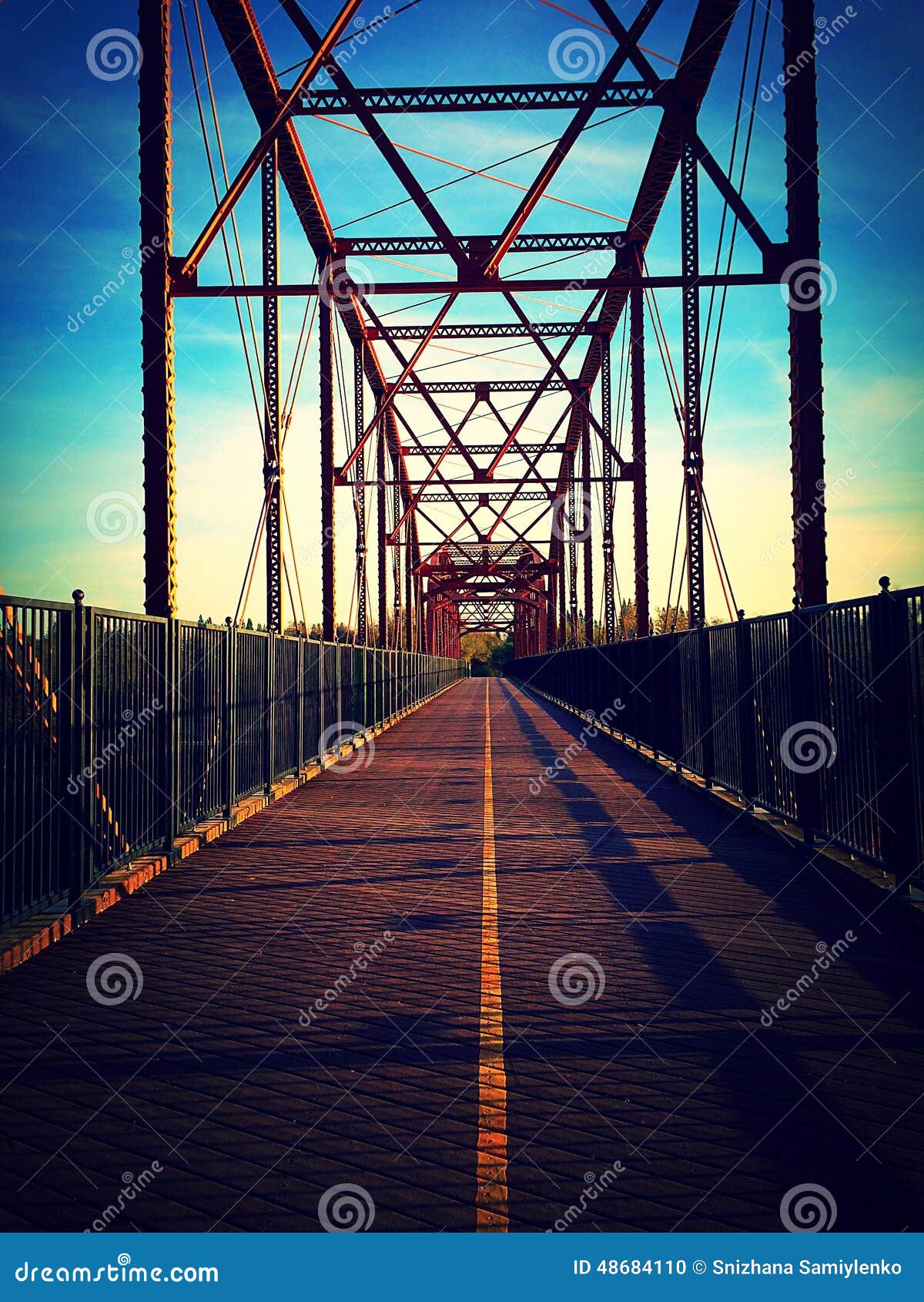 Empty bridge stock photo. Image of tour, empty, trip - 48684110