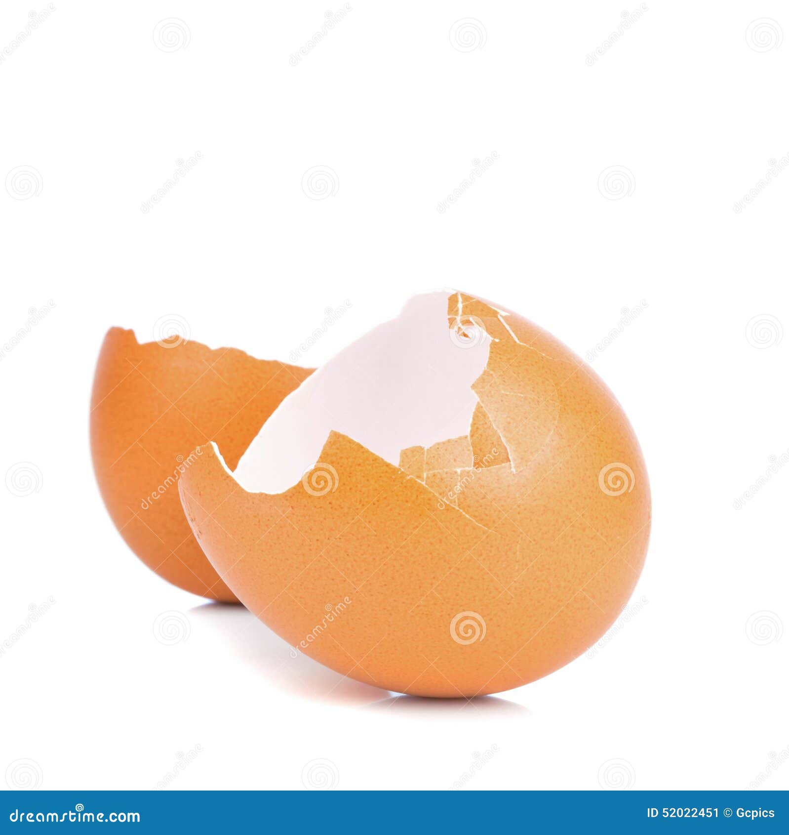 Broken Brown Egg Stock Photography | CartoonDealer.com #53328224