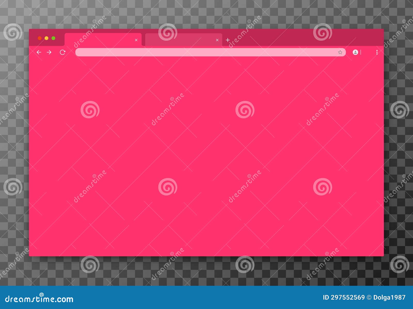 An Empty Browser Window in Purple on a Transparent Background. Stock ... An Empty Browser Window in Purple on a Transparent Background. Stock ...