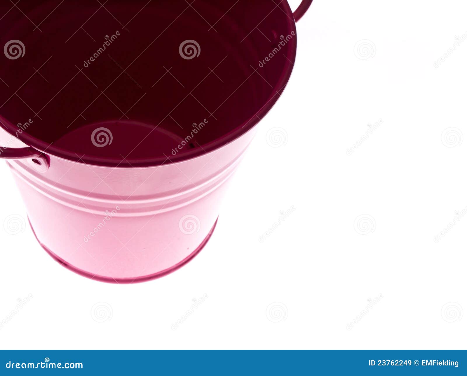 Empty Bucket stock image. Image of vessel, metal, object - 23762249
