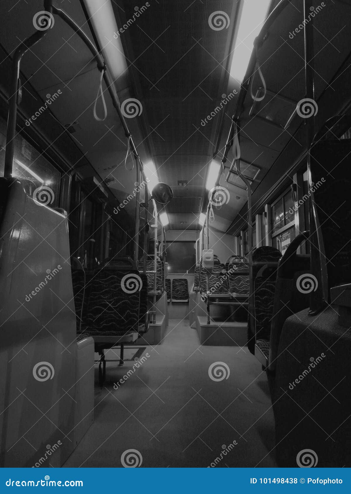 Empty bus stock photo. Image of transport, white, empty - 101498438