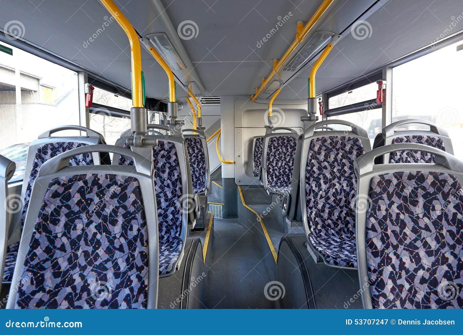 Empty bus seats stock image. Image of transport, german - 53707247