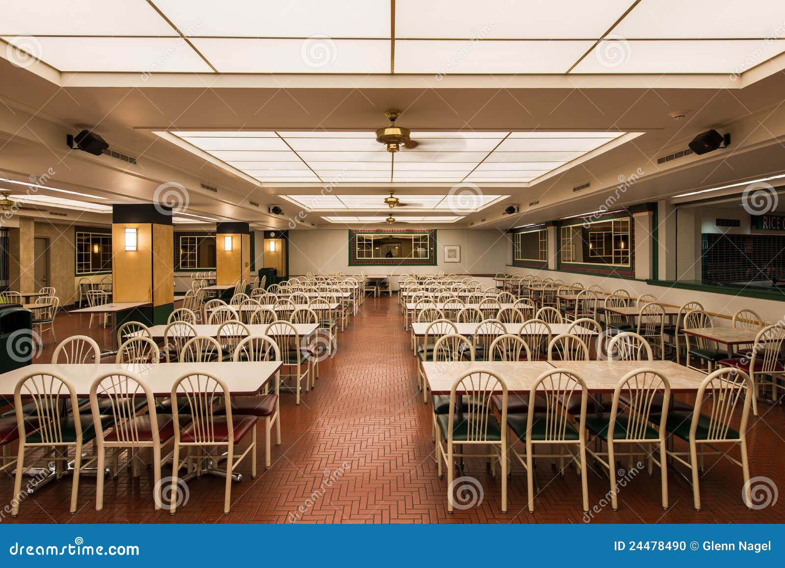 Empty cafeteria stock photo. Image of objects, office - 24478490