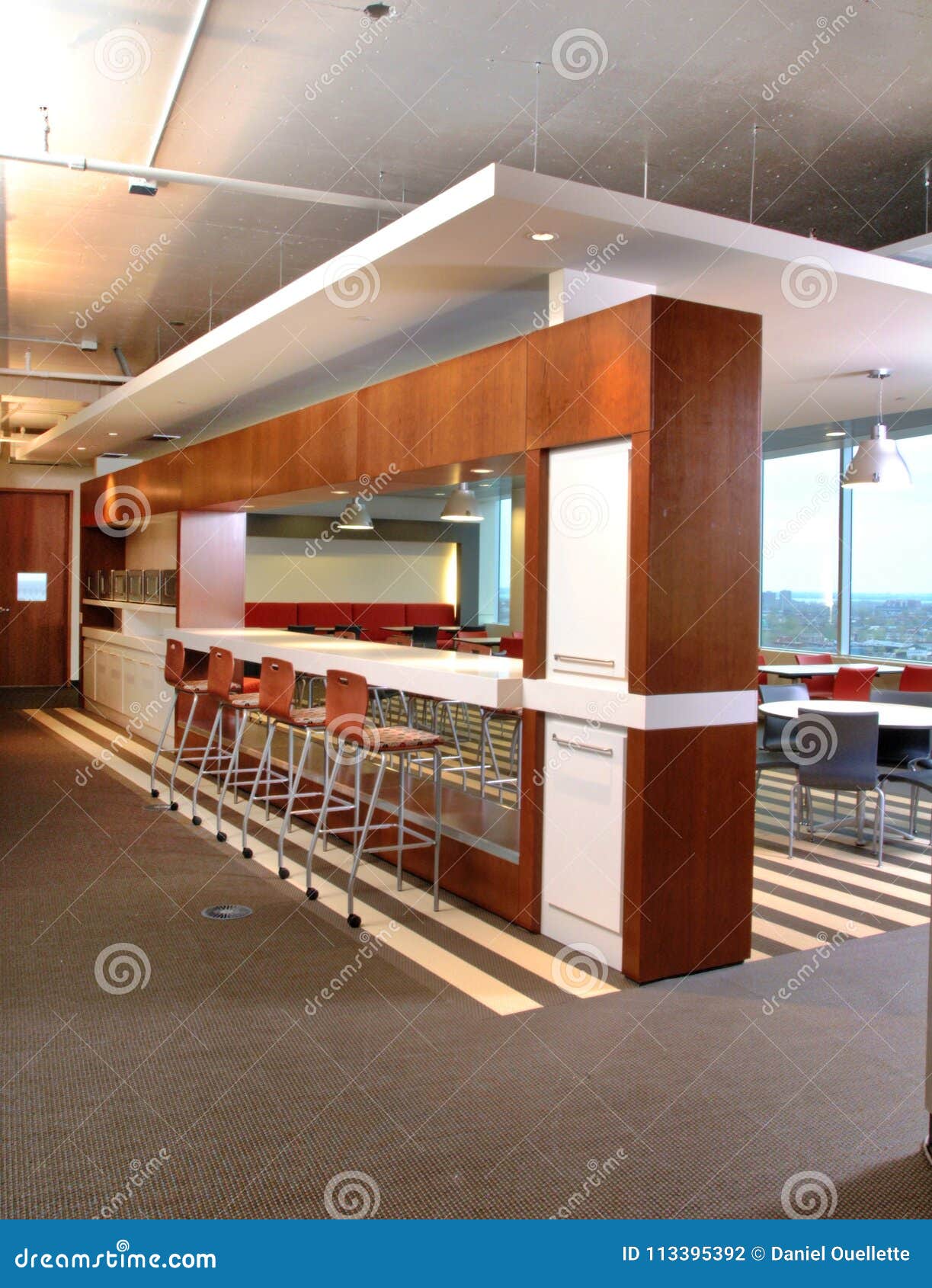 An Empty Cafeteria Royalty-Free Stock Photography | CartoonDealer.com ...