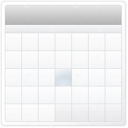 Empty calendar design stock illustration. Illustration of calendar ...