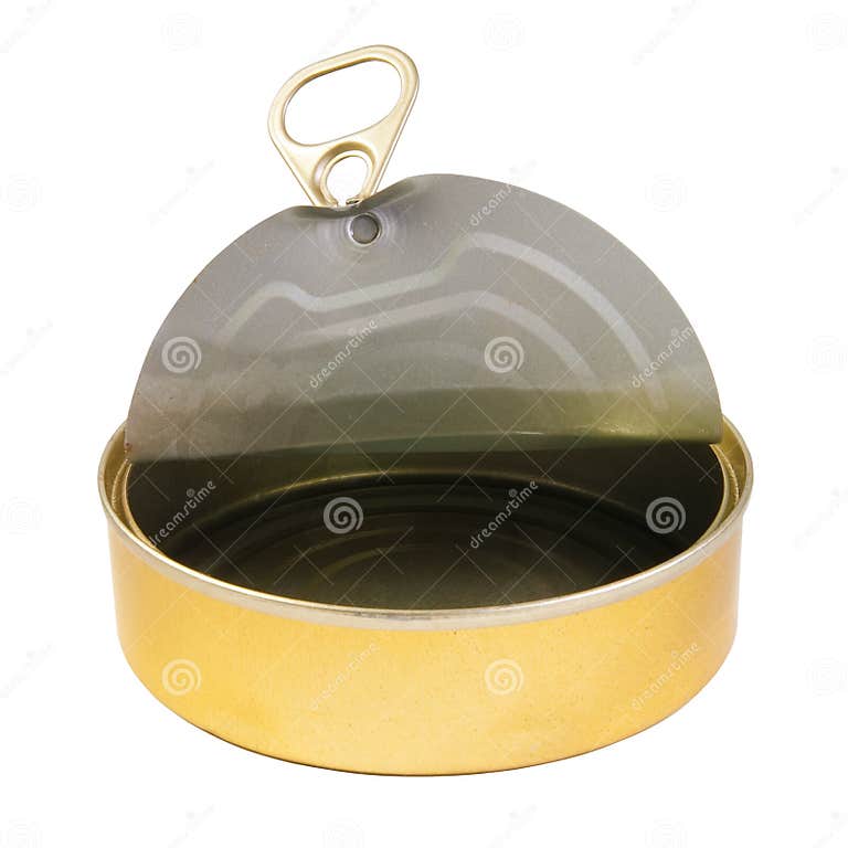 Empty can isolated stock photo. Image of objects, garbage - 13227828