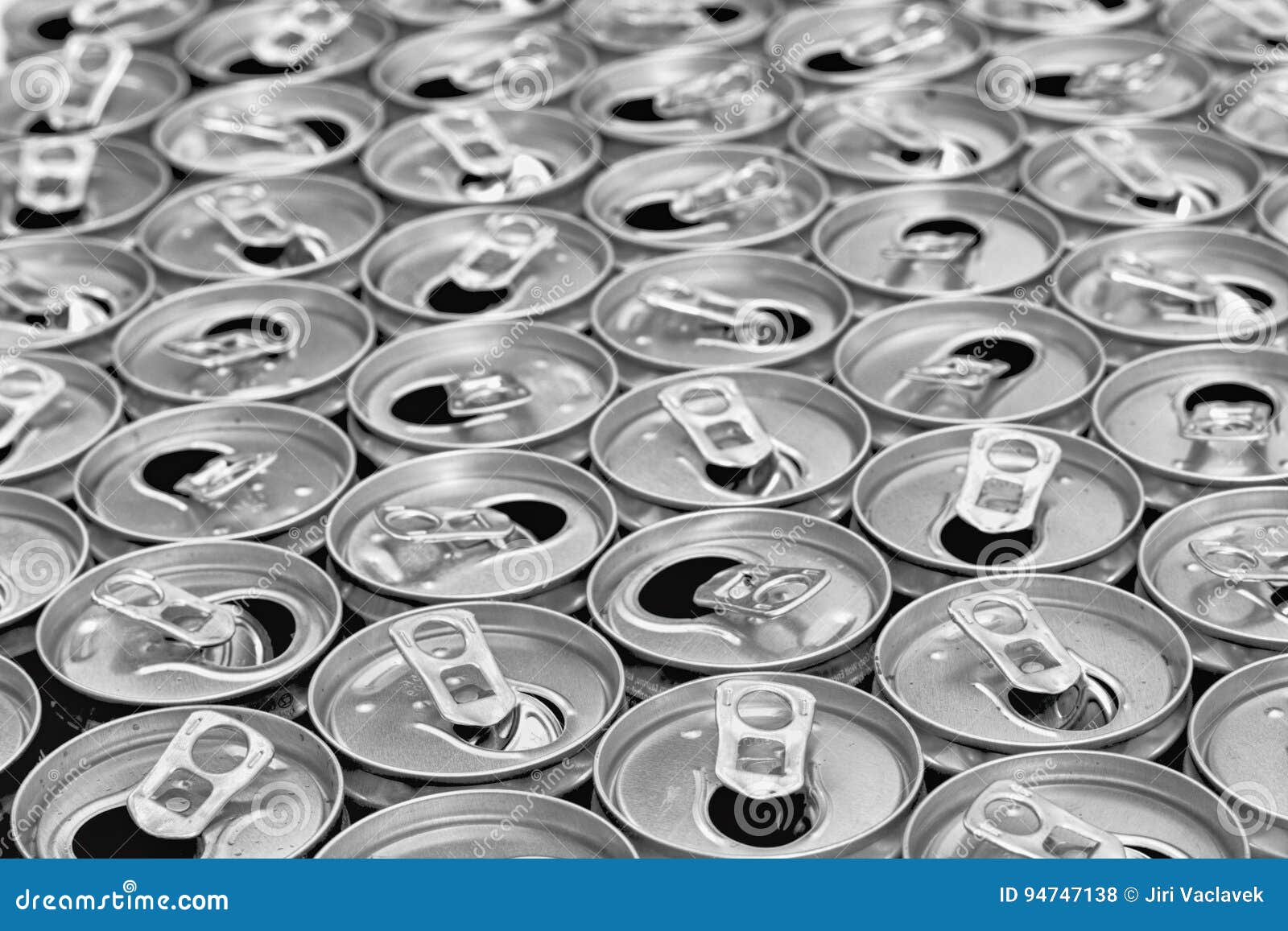 Empty cans background stock photo. Image of drink, factory - 94747138