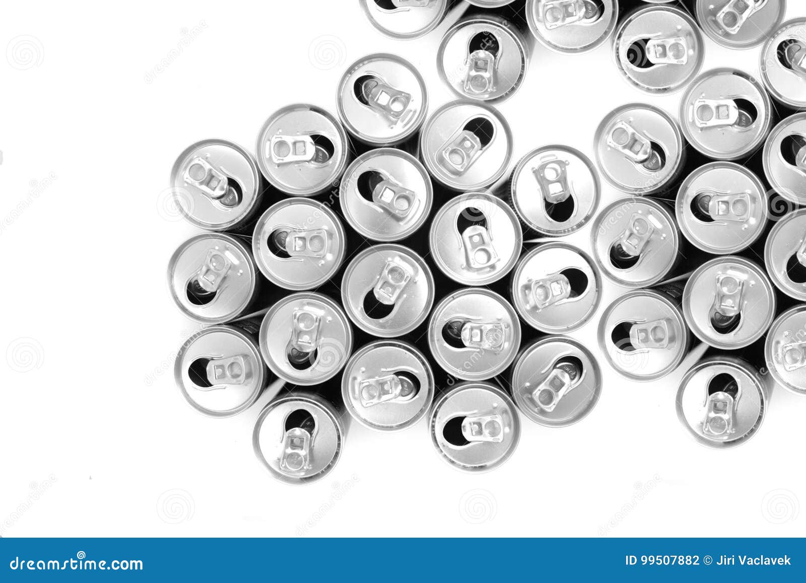 Empty cans isolated stock photo. Image of cold, material - 99507882