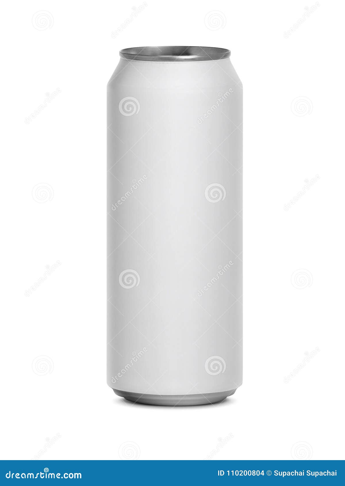 Empty Cans Isolated on a White Background Stock Photo - Image of ...