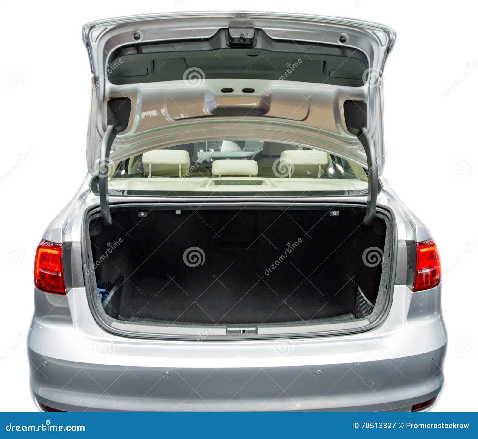 Empty car boot stock image. Image of spacious, journey - 70513327