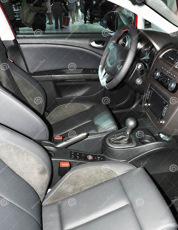 Empty car interior stock photo. Image of metal, cockpit - 25745872
